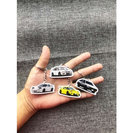 Car Keychain Car Key Modified Initial D Comic Same Style AE86 Reiz ...