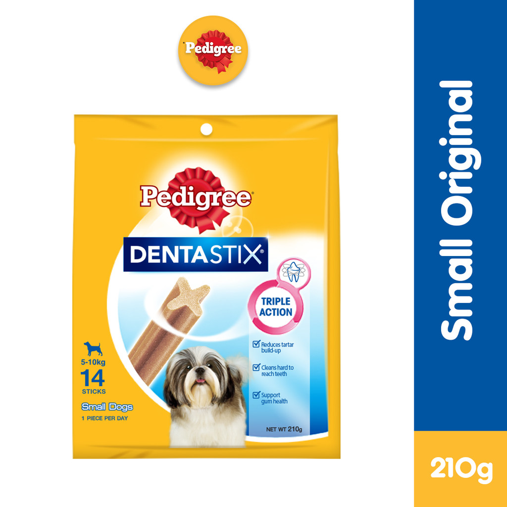 PEDIGREE DentaStix Dog Treats for Small Adult Dogs – Original Flavor ...