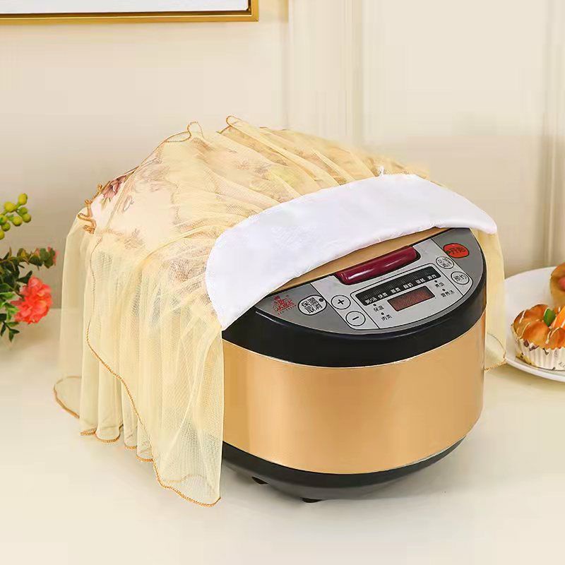 Electric Rice Cooker Square Dust Cover Multifunctional Fabric Lace ...