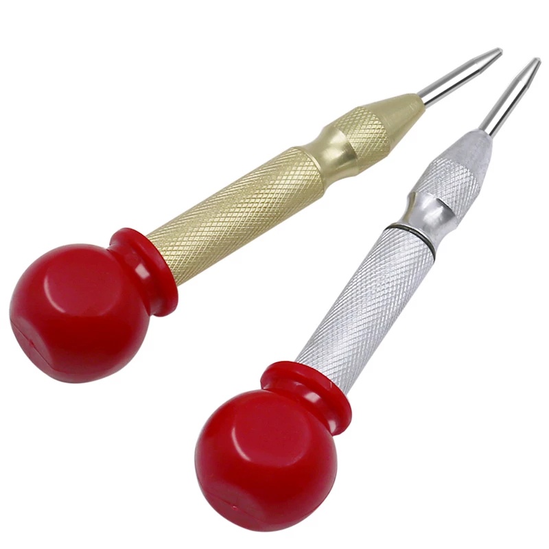 5 Inch Automatic Center Pin Spring Loaded Mark Center Punch Tool Wood ...