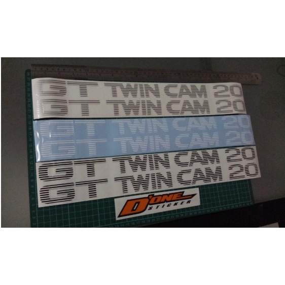 STICKER TOYOTA SEG GT TWINCAM 20 AE100 AE101 AE92 AE80 AE111 LEVIN AE86 ...