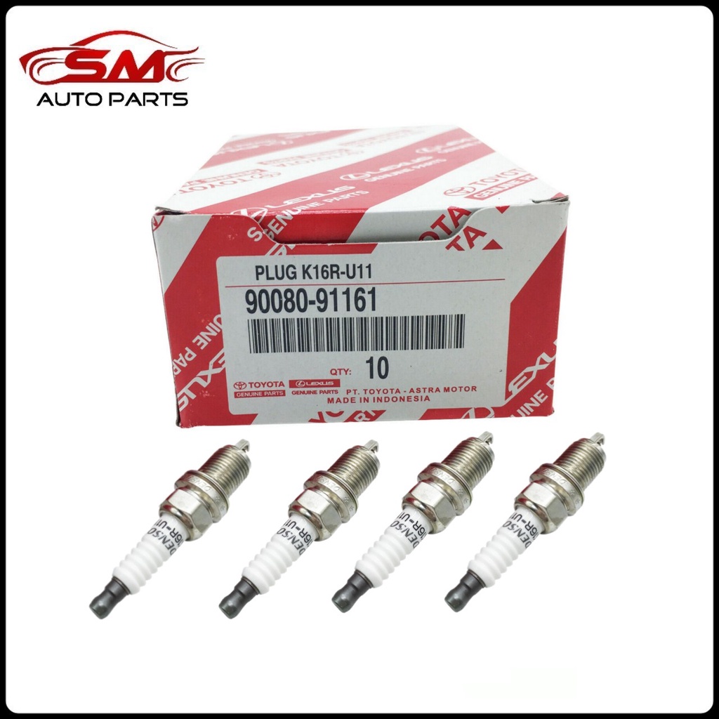 Original Toyota Spark Plug K16R-U11 - Vios Altis Camry Estima ( 1Set ...