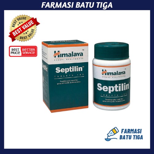 HIMALAYA SEPTILIN 100 TABLETS(FOR IMMUNE BOOSTER) EXP DATE: 06/2023 ...