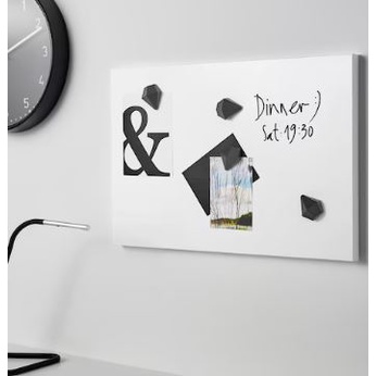 SVENSAS Magnetic Metal Memo board / Notice Board / Instruction board ...