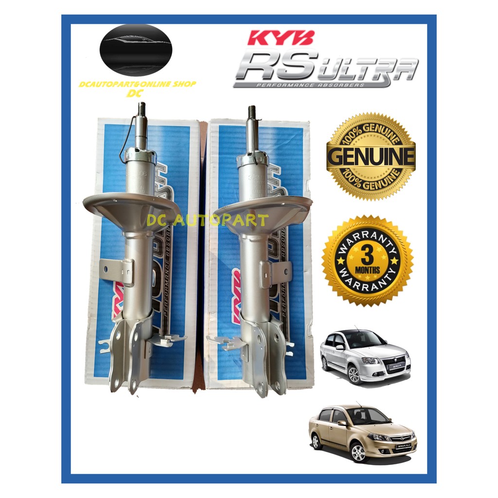 100% ORIGINAL KYB RS ULTRA PROTON SAGA FLX BLM HEAVY DUTY SHOCK ...