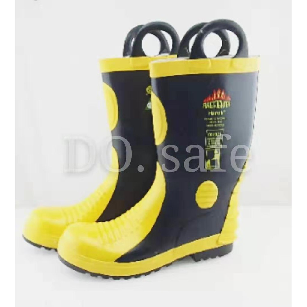 FIREMAN FIRE FIGHTER BOOT | Shopee Malaysia
