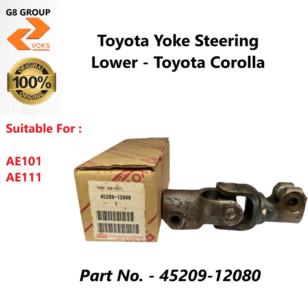 Toyota Yoke Steering Lower - Toyota Corolla ( 45209-12080 ) | Shopee ...
