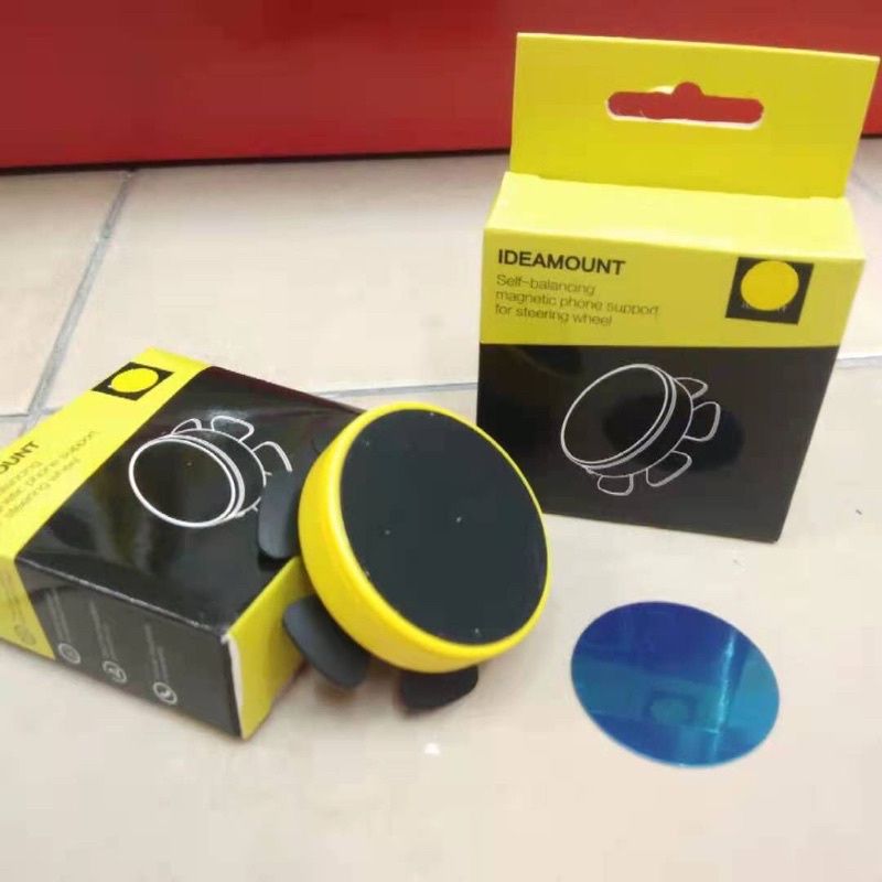IDEAMOUNT Self Balancing Magnetic Holder For Steering Wheel Dashboard ...