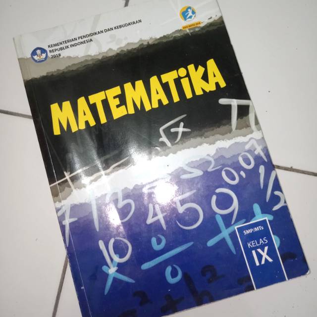 (Kemendikbud) Mathematics Book Class 3 / 9 Middle School | Shopee Malaysia