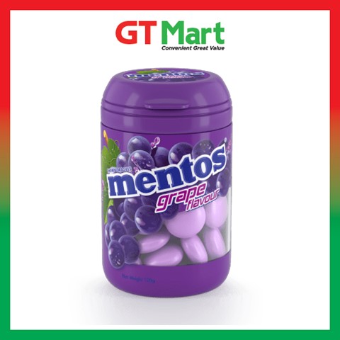 Mentos Mix Grape Flavour Chewy Dragees 120g | Shopee Malaysia