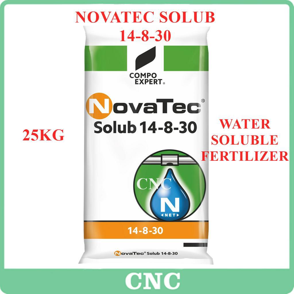 25KG Novatec Solub 14-8-30 100% Water Soluble Fertilizer Baja Foliar ...