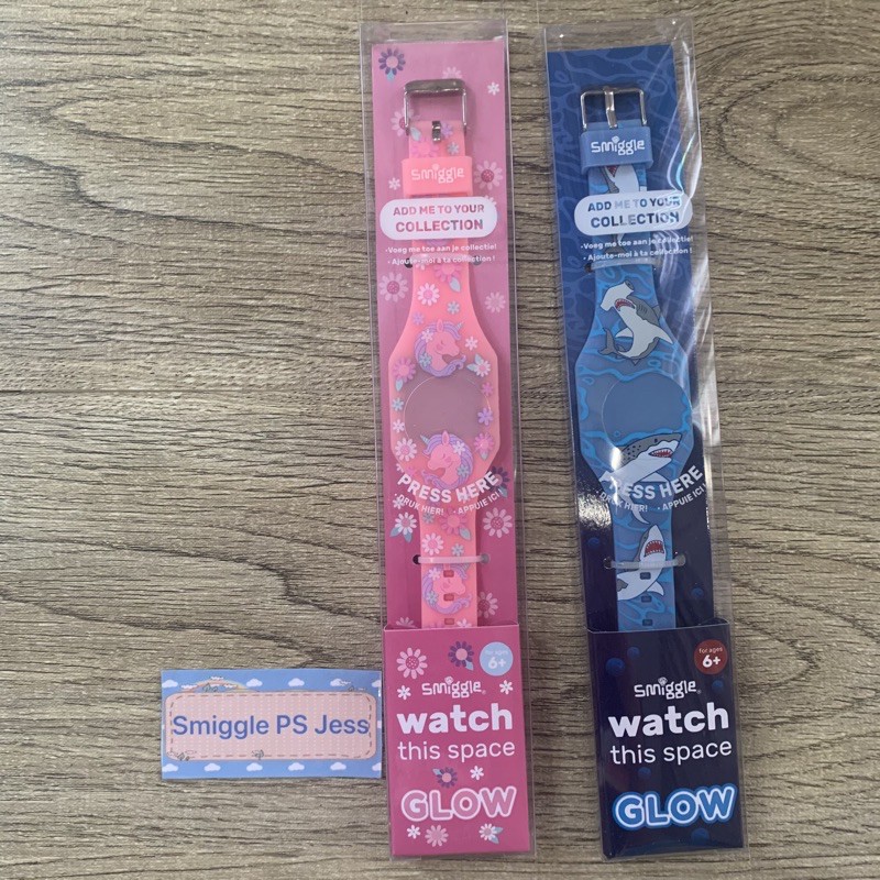 Authentic Smiggle 🌸 Light this space Glow watch | Shopee Malaysia