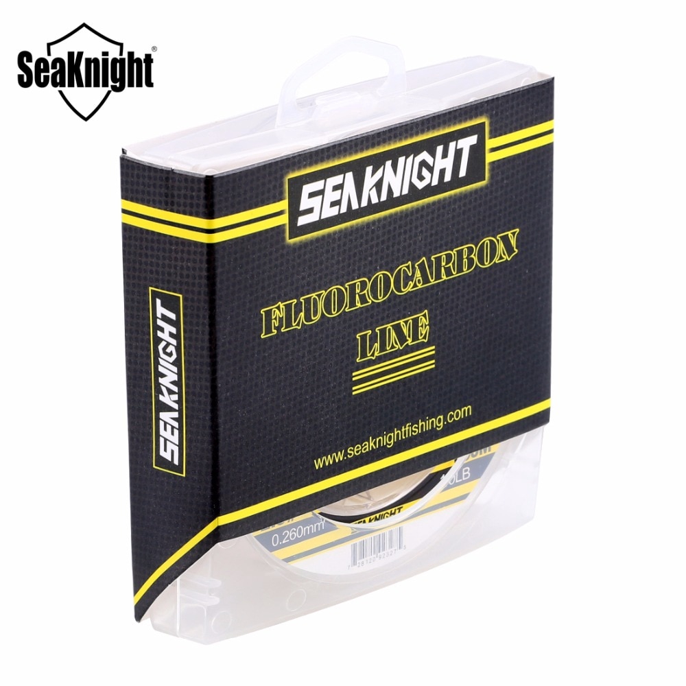 Seaknight Fishing Line 100m Leader Line Fluorocarbon 100% Carbon Fly ...