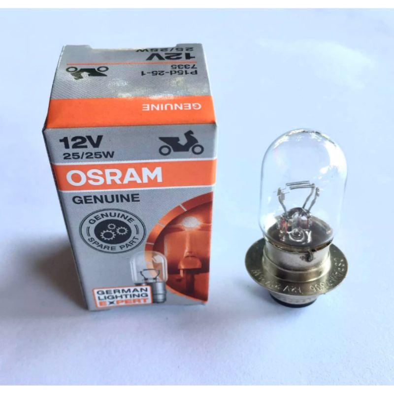 Original Osram K1 Non Halogen 25W 12V Motorcycle Bulb Headlight ...