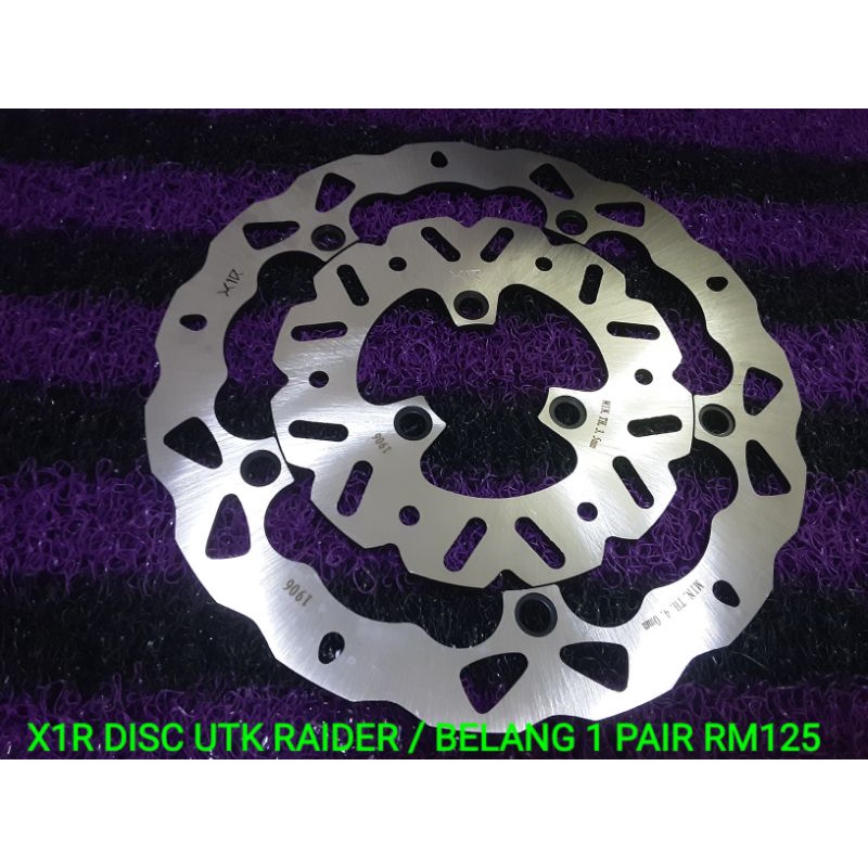 Belang / RAIDER suzuki Disc plate ROTORS 🔥 original X1R 💯 | Shopee Malaysia