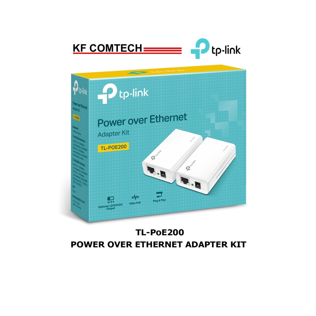 TP-Link Power over Ethernet Kit TL-POE200 | Shopee Malaysia