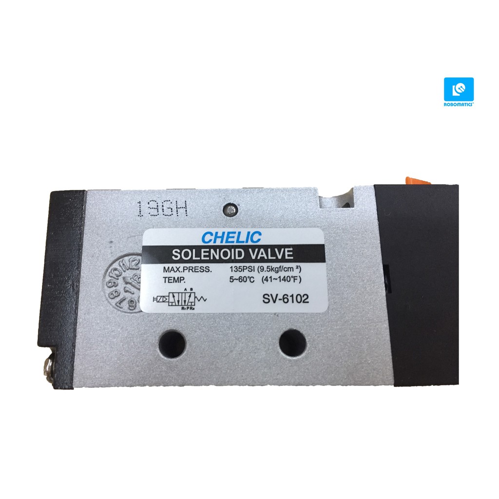 CHELIC Solenoid Valve SV-6102 series single coil 5 ports 2 positions DC24 | Shopee Malaysia