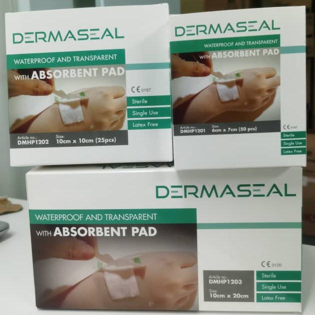 DERMASEAL Waterproof & Transparent Adsorbent Pad | Shopee Malaysia