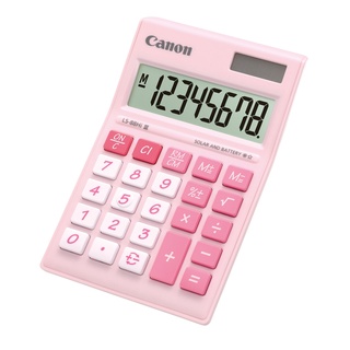 Canon Calculator LS-88HI III 8 Digits/Dual Power/Large Display/Plastic ...