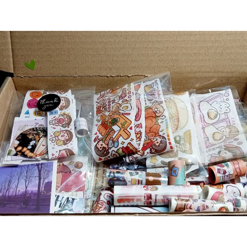 [CZ.]Random Box_journal,diary, scrapbook (ins sticker, material paper)手 ...