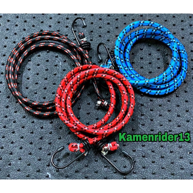 Tali Cangkuk Motor Getah Ikat Barang With Hook Elastic Cord 120cm/1 ...