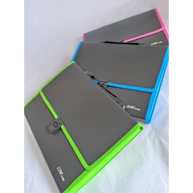 APLUS A4 Expanding File 12 pocket with Handle and 1 label | Shopee Malaysia