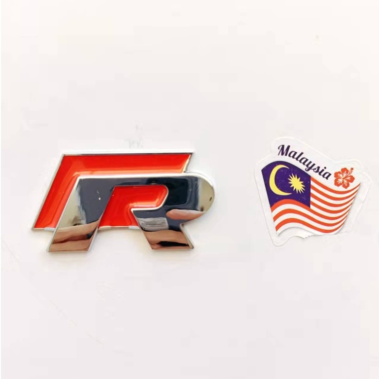 Myvi R Emblem ( Myvi GT) Car Emblem Sticker Front & Rear | Shopee Malaysia