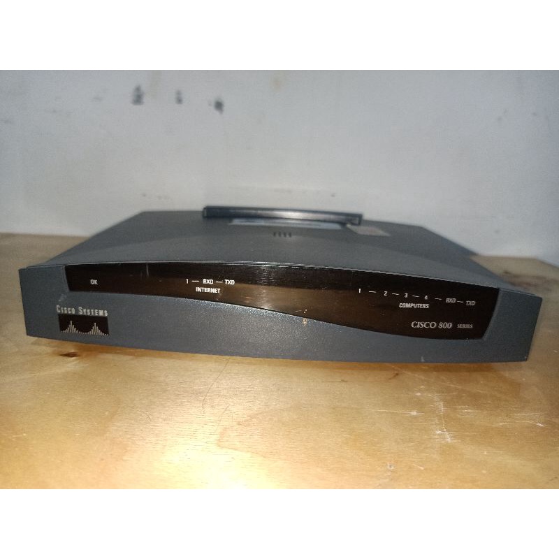 Cisco 800 800A Series 831 Router SOHO 91 Ethernet Broadband Router ...