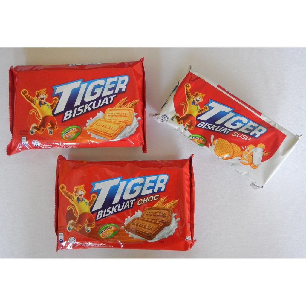 Tiger Biskuat 3 PACKET SAME FLV(175g-180g per packet) 3 Flavours ...