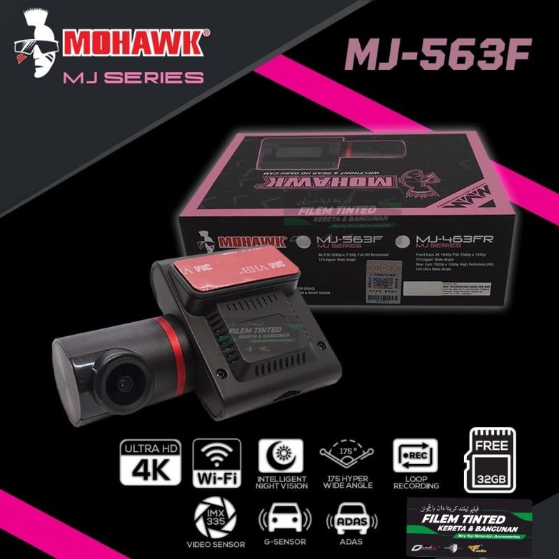 (1 Year Warranty) MOHAWK MJ Series 24JAN Android Dvr Dashcam Recorder ...