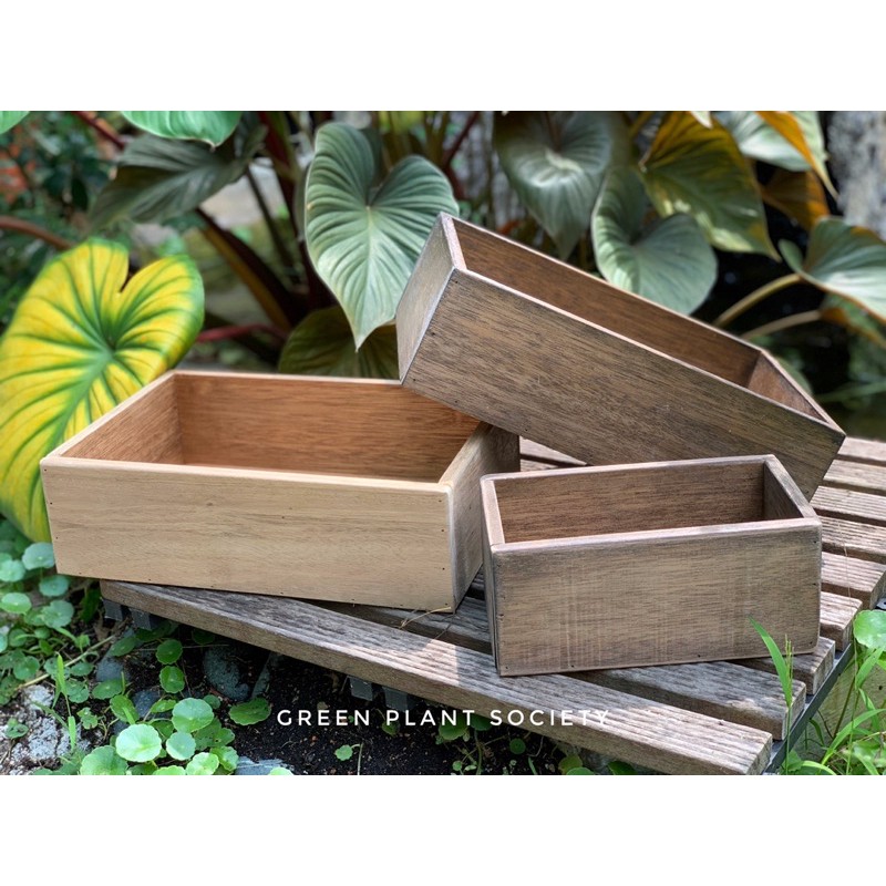 Small Wooden Planter Boxes