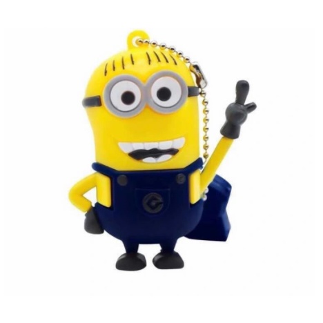 High speed little yellow man cartoon creative U disk 2TB cartoon USB ...