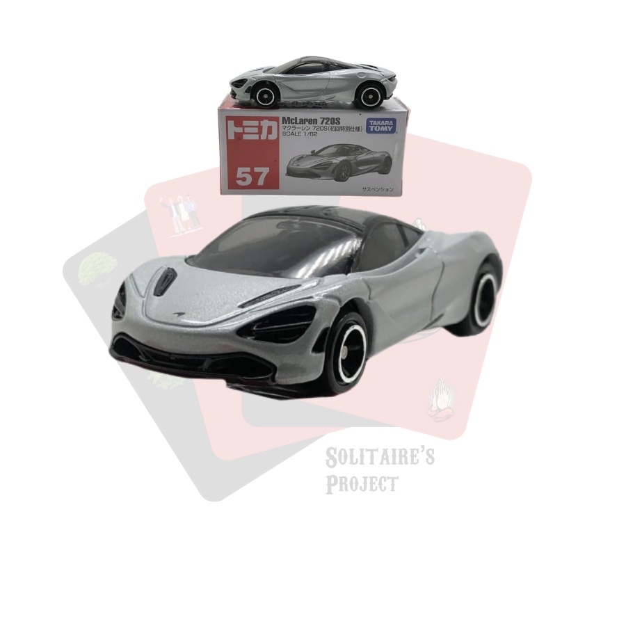 Tomica Regular 57 McLaren 720S (Gray) | Shopee Malaysia