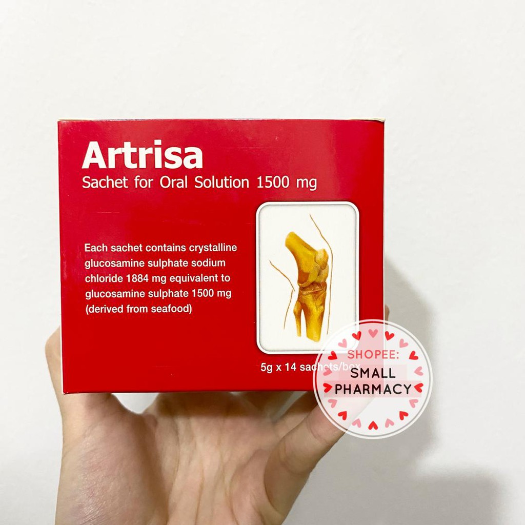 Artrisa (GLUCOSAMINE) 1500mg Sachet 14's x 5g 500503 | Shopee Malaysia