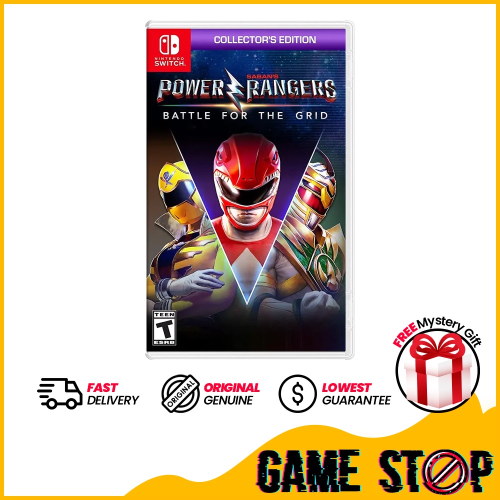 NSW Switch Power Rangers: Battle for the Grid [Collector's Edition ...