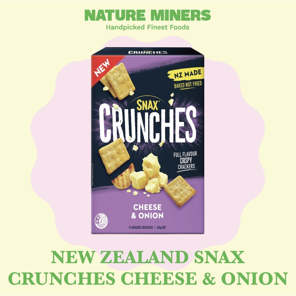PROMOTION!!!! exp:12/22 Snax Crunches Cheese Onion 160g | Shopee Malaysia