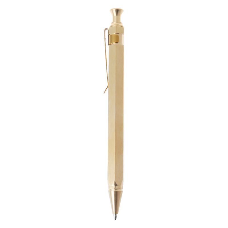 CH Durable Hexagon Press Metal Business Ballpoint Pen 0 5mm Nib Office ...