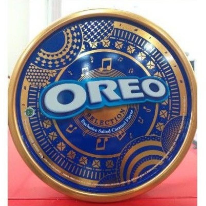 Oreo Selection Salted Caramel Large Canned 286 Gr - Oreo Biscuits ...
