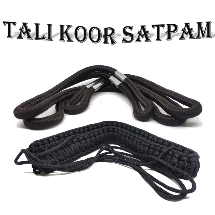 HITAM PUTIH Security Whistle Choir Rope SECURITY Choir Rope SECURITY ...