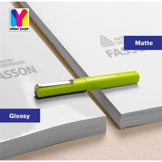 Sticker Fasson Avery Glossy & Matte and Kraft A4 Size 21x29cm Paper ...