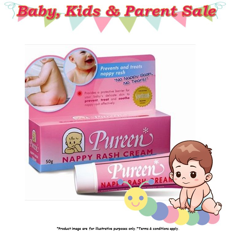 Pureen Nappy Rash Cream 50G | Shopee Malaysia