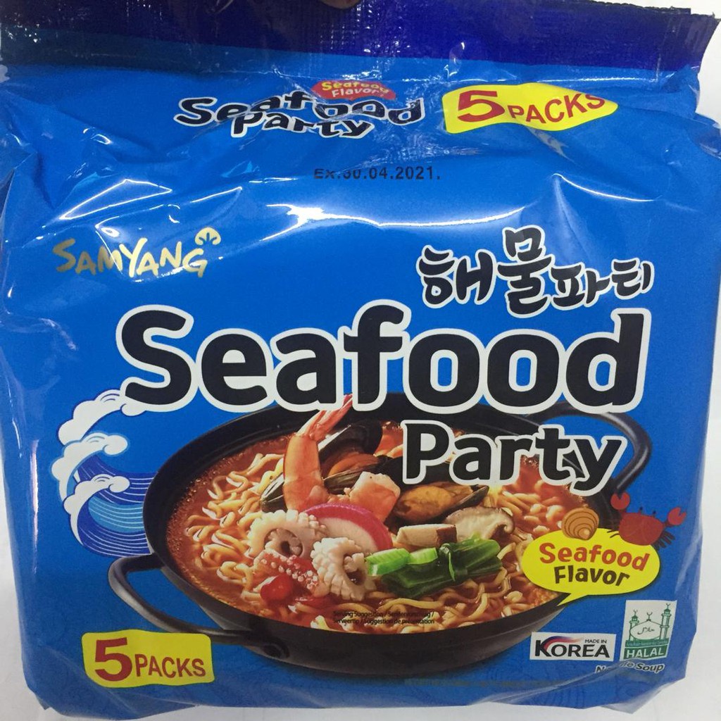 Samyang Korean Instant Noodles normal spicy 2x spicy 3x spicy black ...