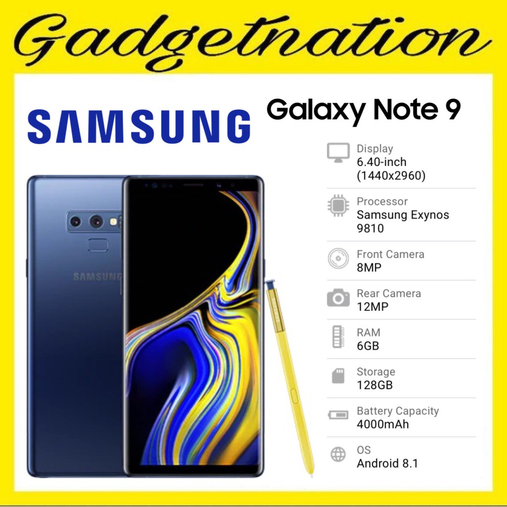 SAMSUNG GALAXY NOTE 9 (100% ORIGINAL USED SAMSUNG) | Shopee Malaysia