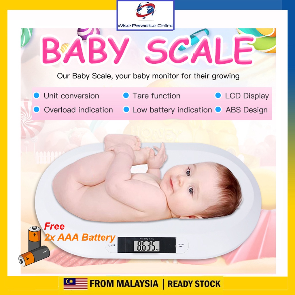 Digital Baby Weighing Scale Smart Electronic Weight Scale Monitoring ...