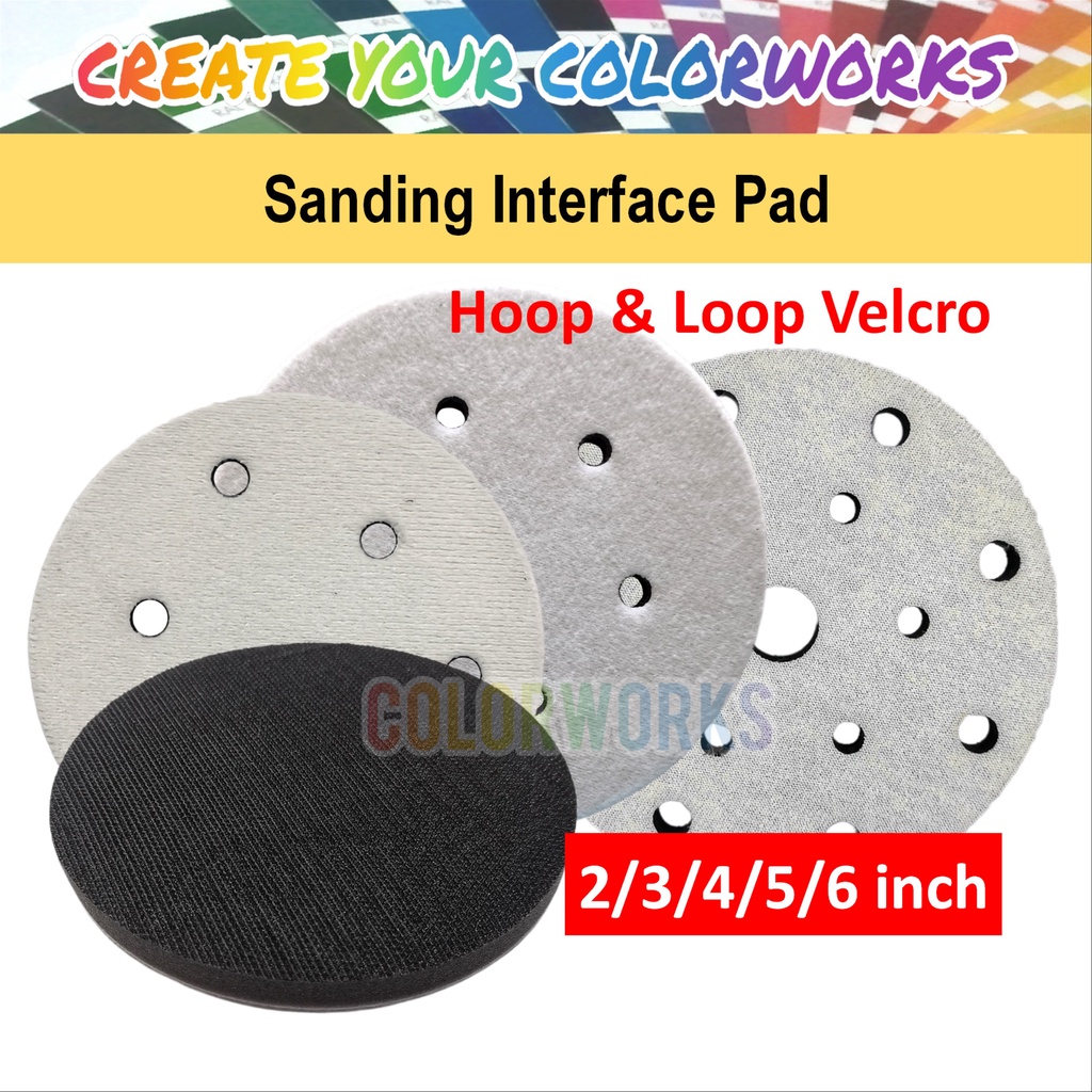 1/2 / 3 / 4 / 5 / 6 inch Sanding Interface Pad / Sanding Soft interface ...