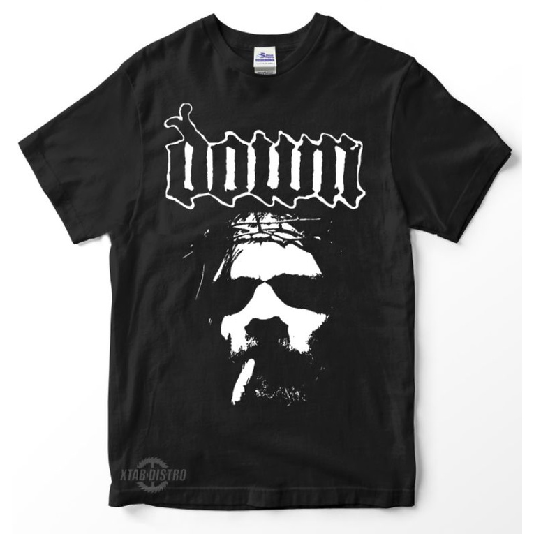 T-shirt down SMOKING JESUS Premium Tshirt down kaos band metal rock ...