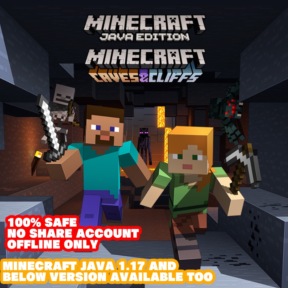 Minecraft Java Edition 1.17.1 Latest Version Digital Download for ...