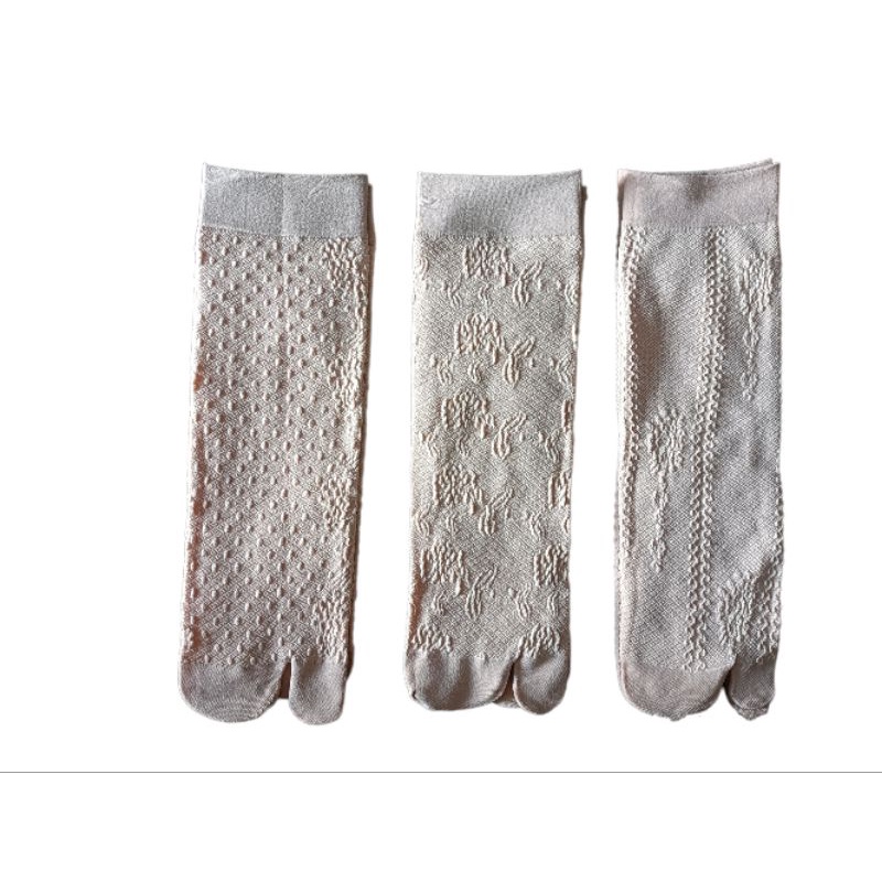 🔥Ready Stock🔥Surang Kaki Pandek Bunga Jari Tebal Muslimah | Shopee Malaysia