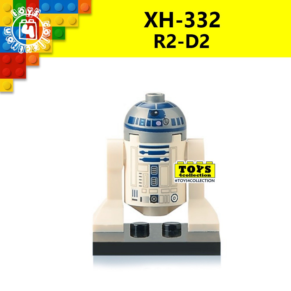 XINH 332 Star Wars R2D2 Minifigures Block Compatible Building Blocks ...