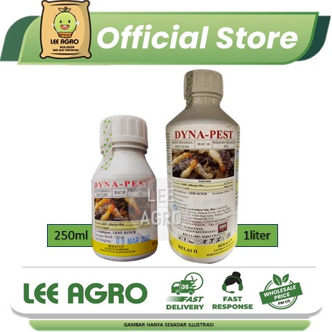 250ML/1L DYNA-PEST/CHEMICIDE/INSECTICIDE/RACUN SERANGGA/ANAI-ANAI/BELALANG/KUMBANG KABOI/ULAT ...
